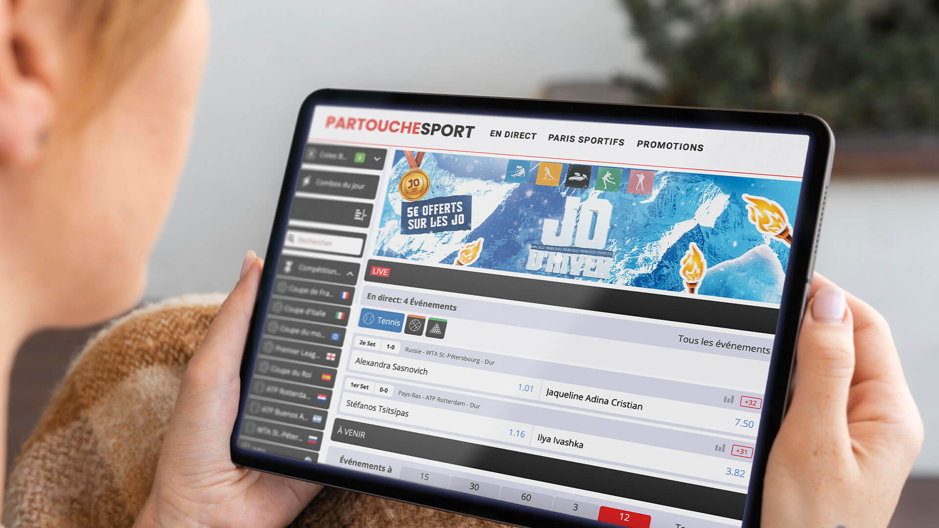 Avantages et inconvénients du bookmaker français Partouche Sport